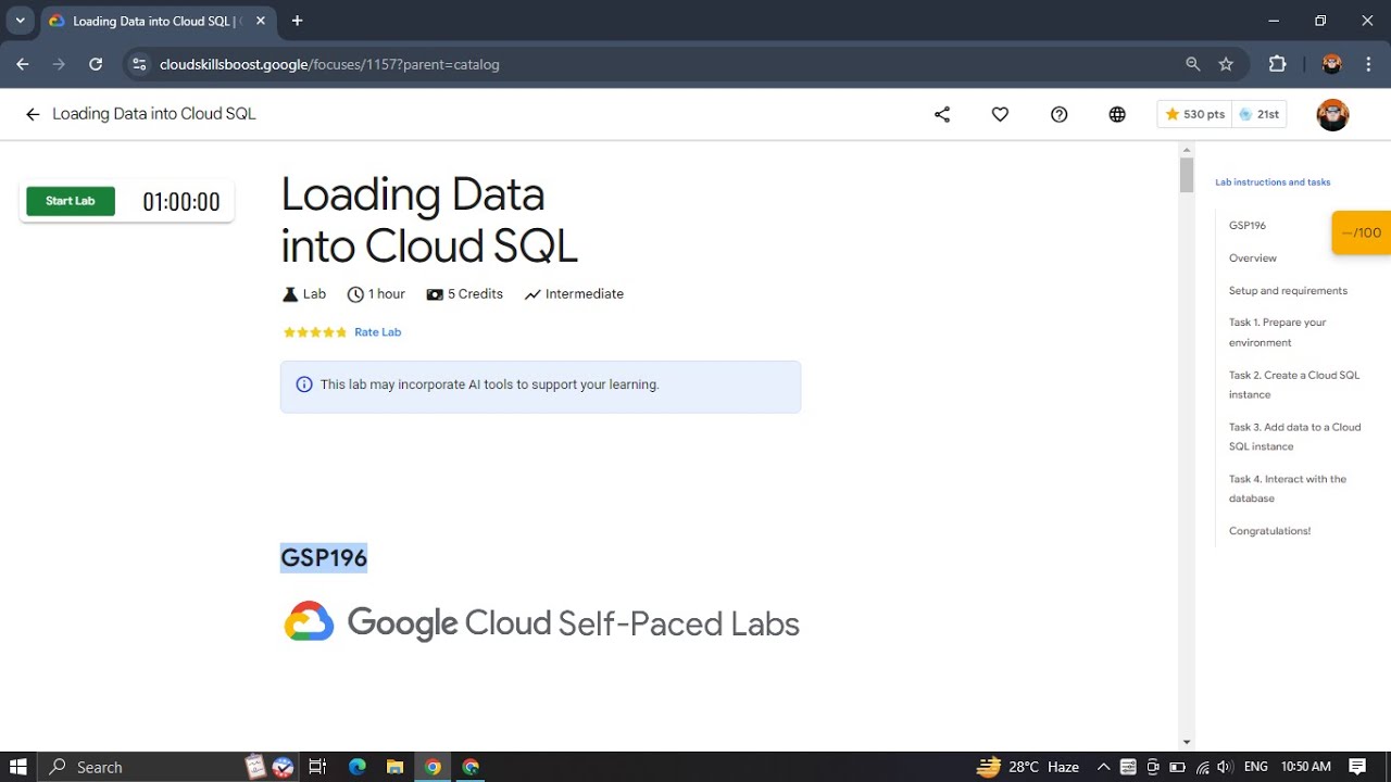 Loading Data into Cloud SQL #GSP196 || 🐶 #GCP_labsolution #arcade2024 #detailedvideosolution # ...
