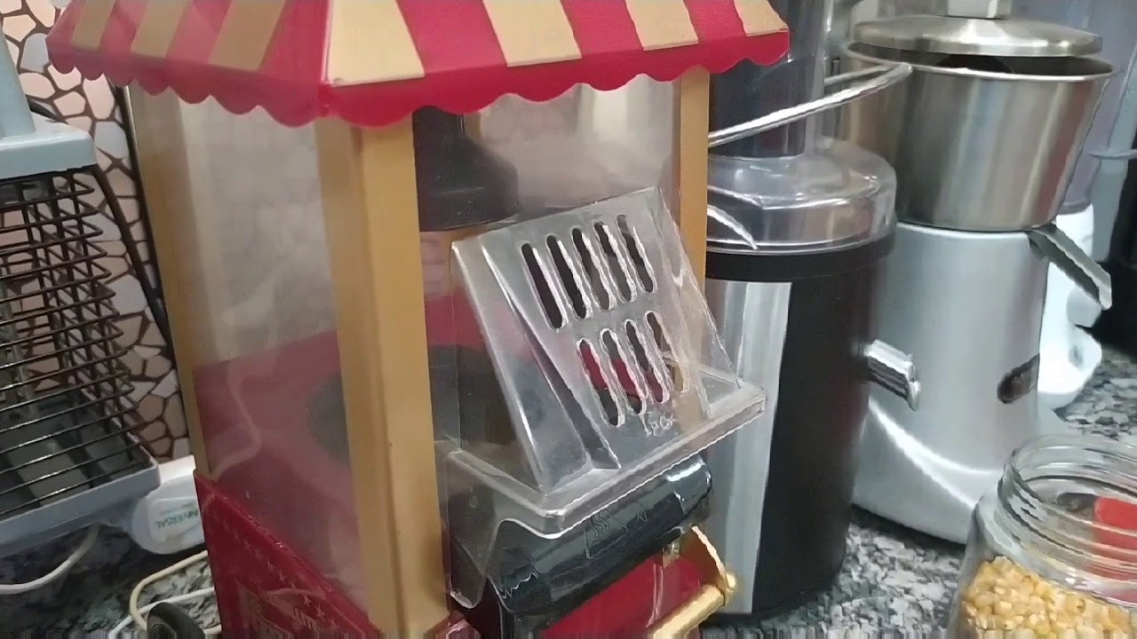 How to make Popcorn using Popcorn maker - YouTube