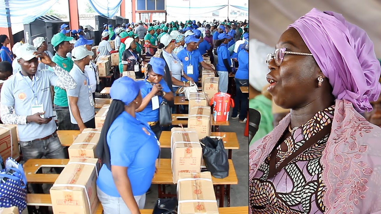Senator Idiat Adebule's Mega Empowerment Programme - YouTube