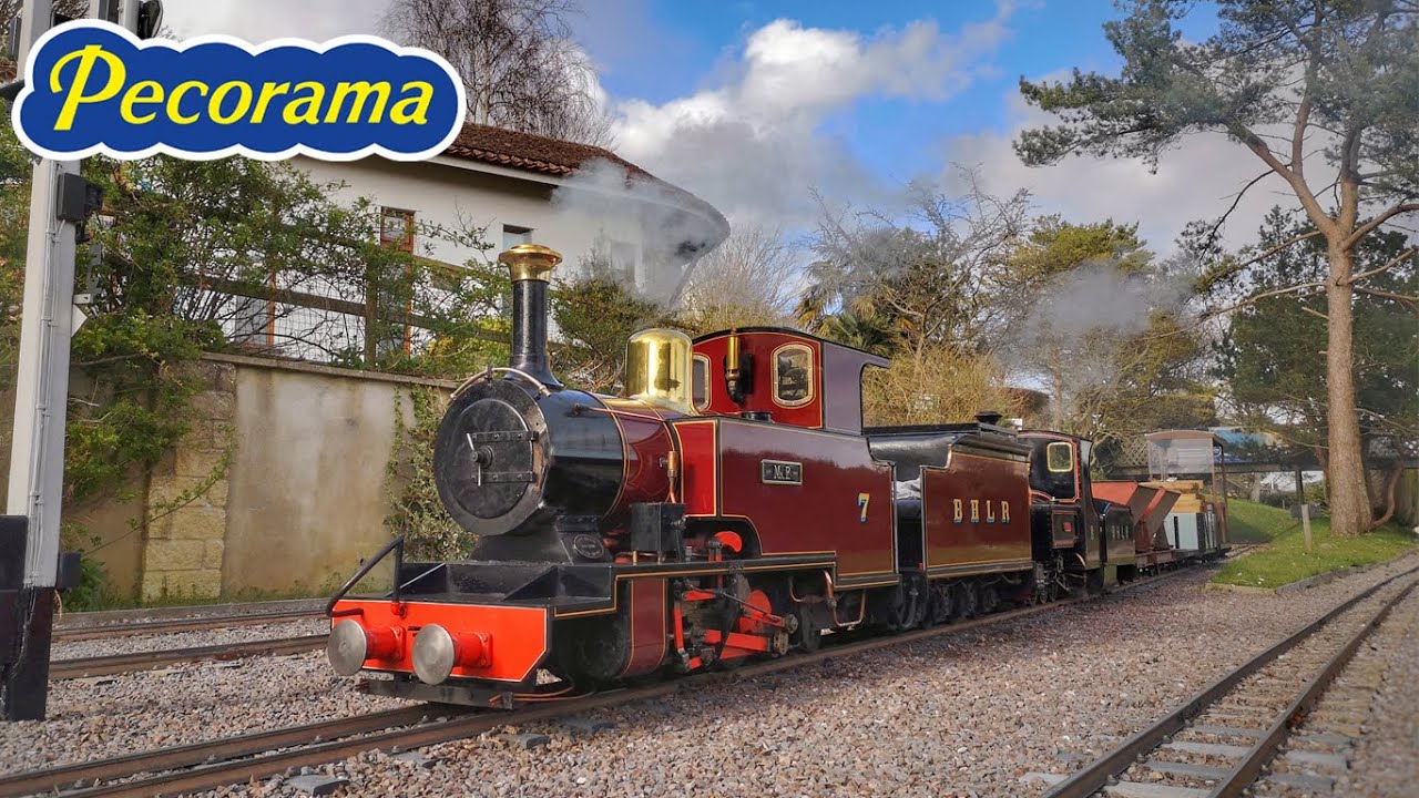 Beer Heights Light Railway - Pecorama - Beer - Devon - YouTube