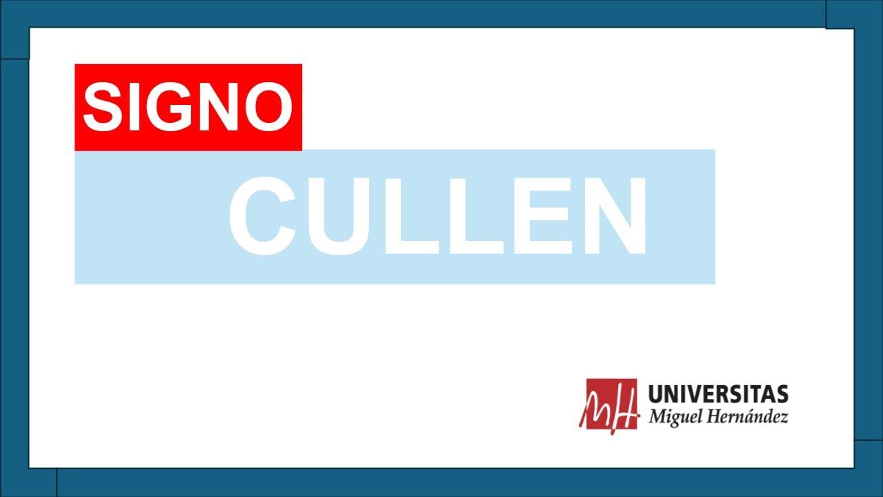 Signo de Cullen - YouTube