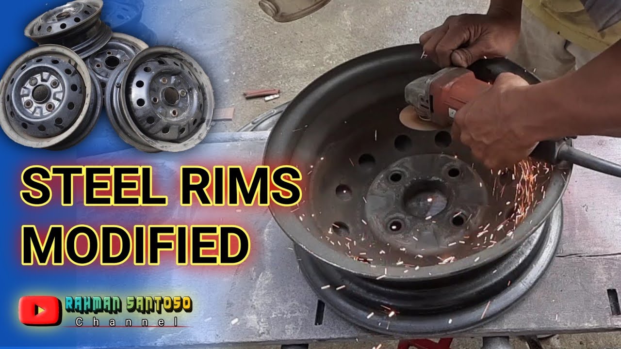 Modifikasi Velg Celong Kaleng - YouTube