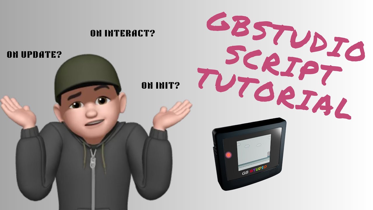 GB Studio Tutorial | Scripting On Init, On Interact, On Update & more - YouTube