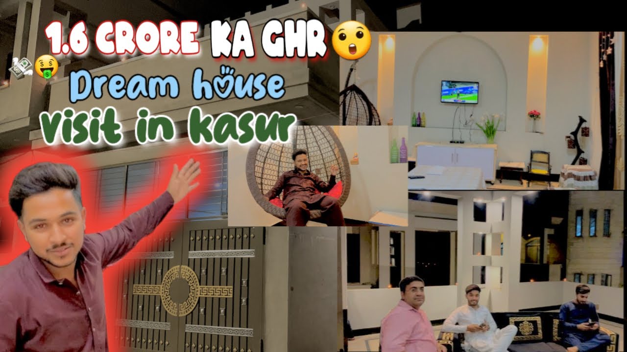 1.6 CRORE ka ghr😳 || dream house😍 || visit in kasur - YouTube