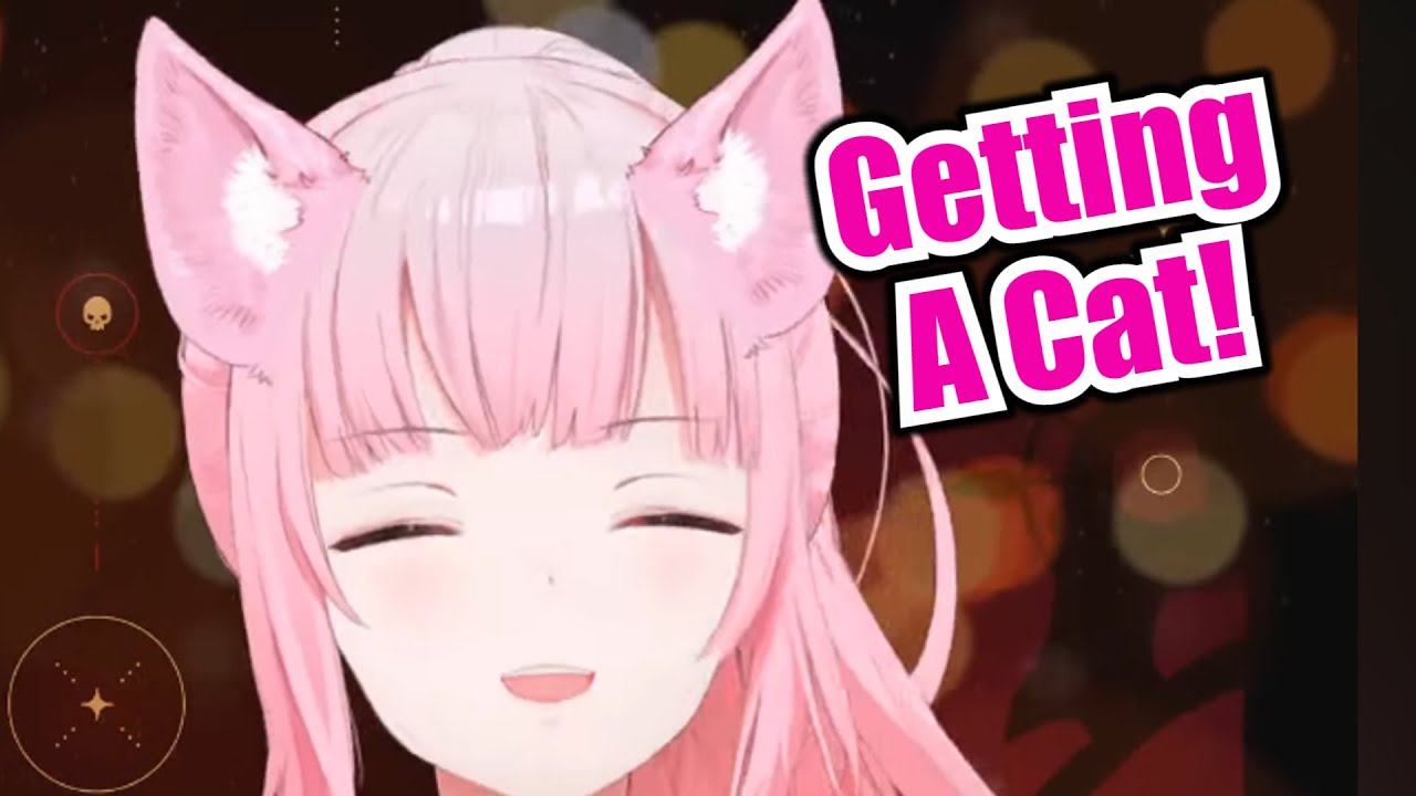 Calli Is Very Excited To Finally Be Adopting A Cat 【Calliope Mori ...