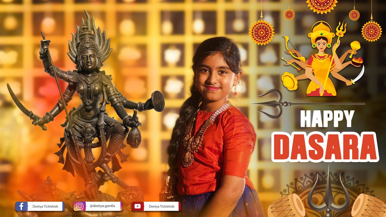 The Story of Goddess Durga in English | Mythical Stories | Dussehra ...