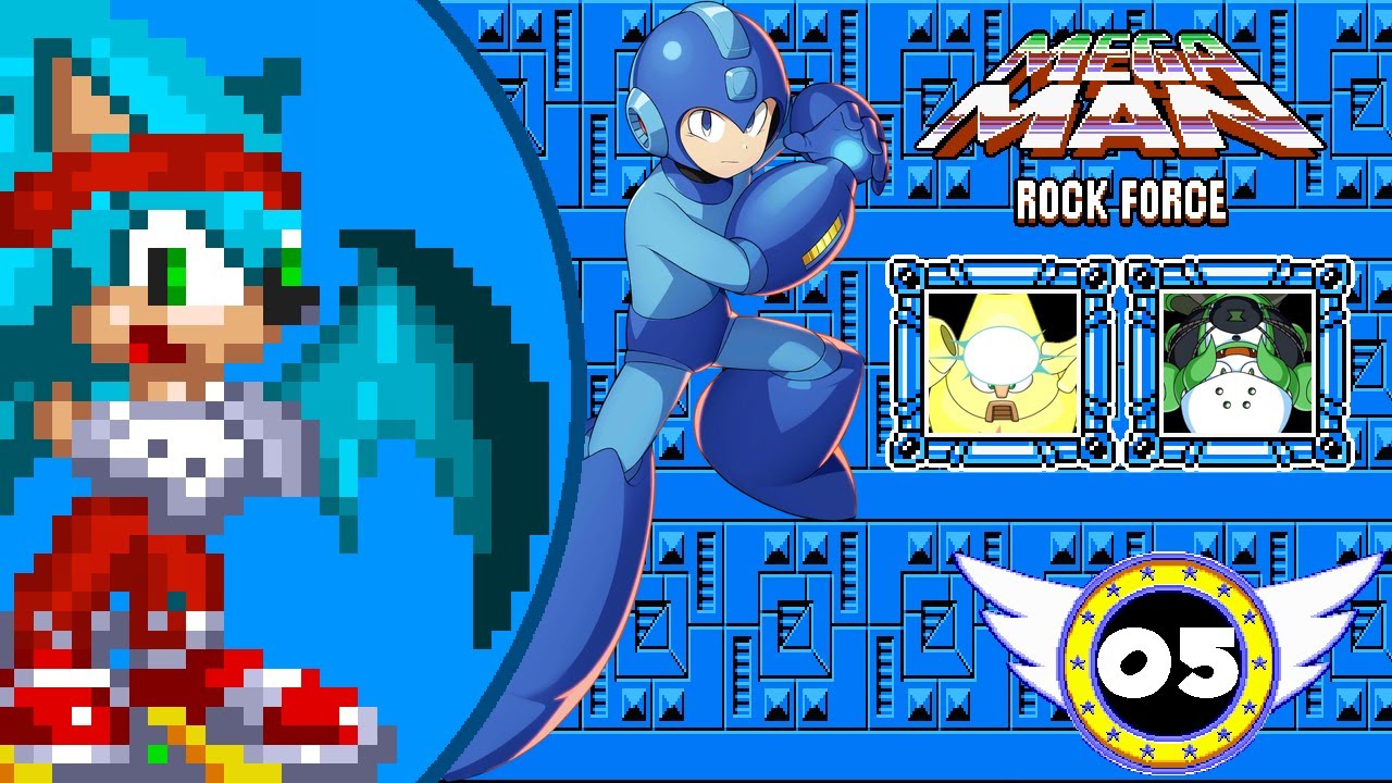 Mega Man: Rock Force (PC) [Part 5] - Mega Man (Photon Man & Terror Man ...