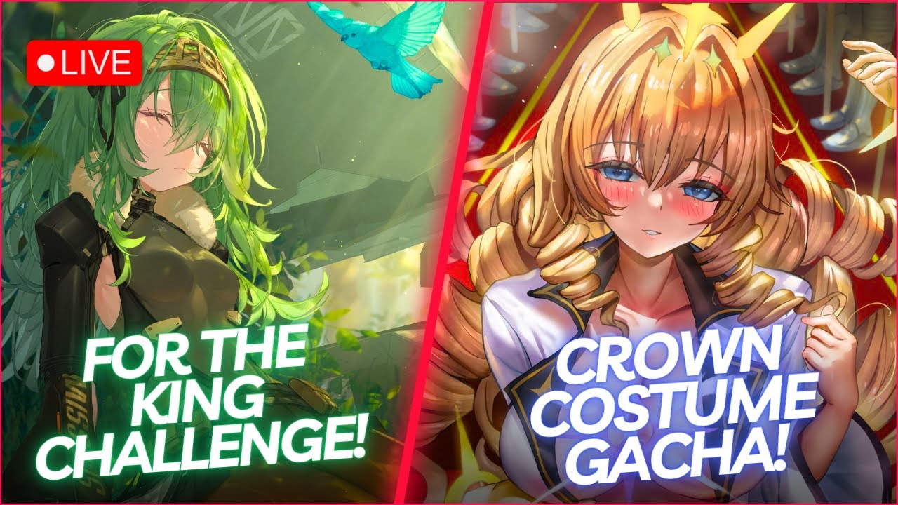 【Nikke】 🩸 SERIOUS For the King Challenge Attempt + Pulling for Crown's ...