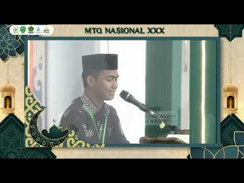 M. Miftah Farid (DKI Jakarta) || Juara 1 Tilawah Remaja Putra || MTQ Nasional Ke-XXX Tahun 2024 ...