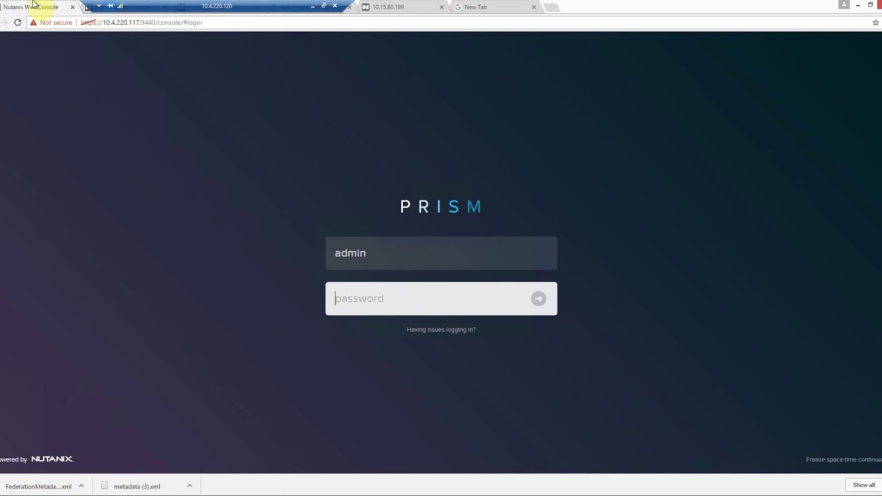 Single Sign On for Prism Central - YouTube
