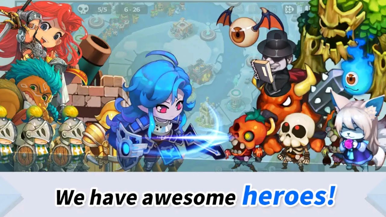 Hero Defence King Plus Gameplay - Android & ios Gameplay - L Game ...