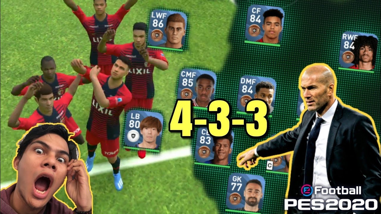 TAKTIK FORMASI 433 AHMAD ZINEDINE ZIDANE MUSUH AUTO UNINSTALL PES ...