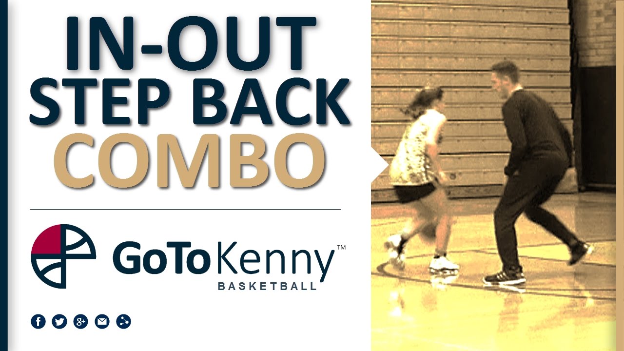 Basketball Training: See a demonstration of the In-Out/Step Back ...