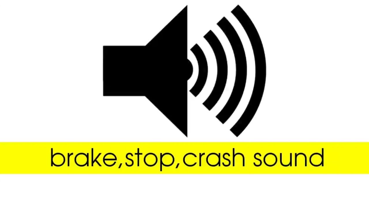 Brake,Stop,Crash Cartoon Sound (meme) - Sound effect - YouTube