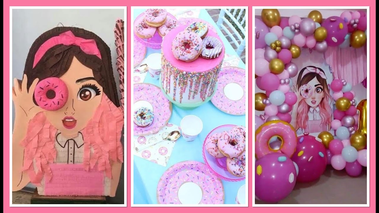 Fiesta Mis Pastelitos 🍩 Decoración ideas 💡 - YouTube