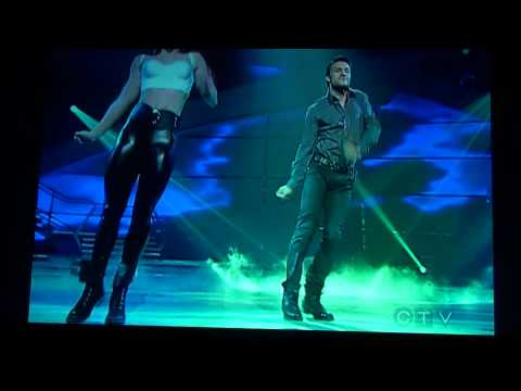 SYTYCD Canada Jordan Winner Spandex Pants Shiny TPOWIS Leggings