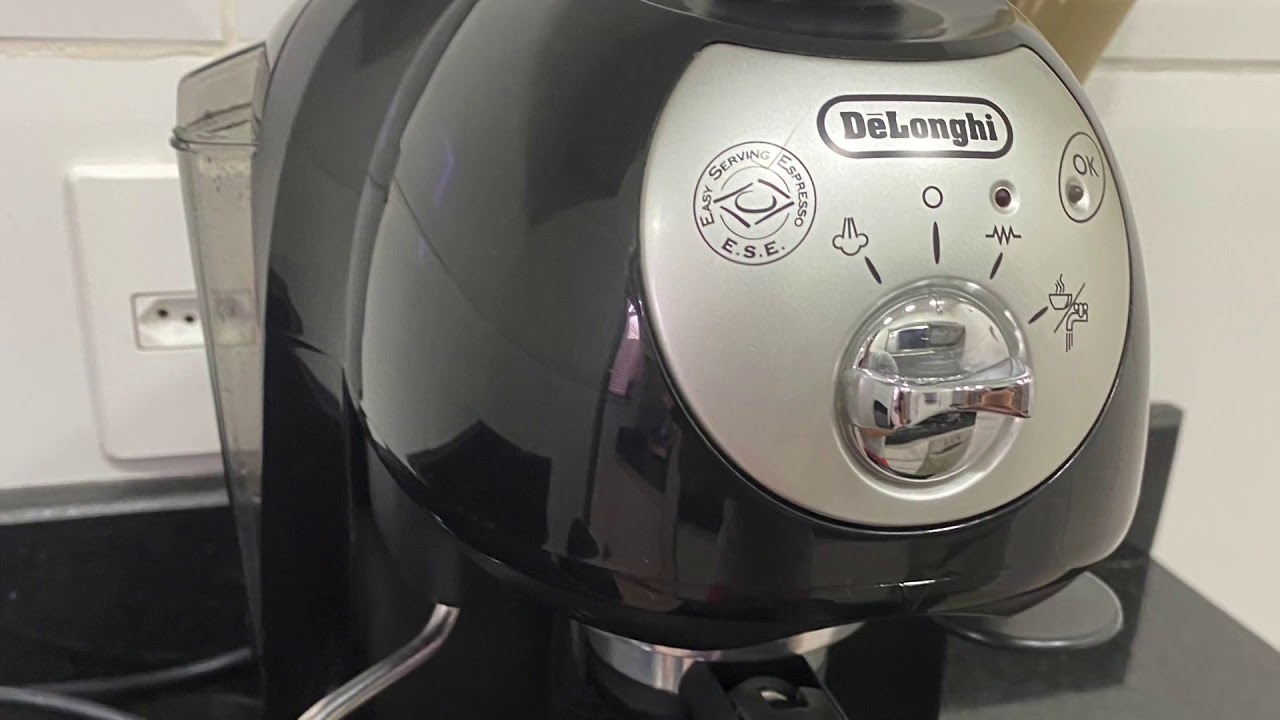 Cafeteira De Longhi EC220 - teste CREMA - YouTube