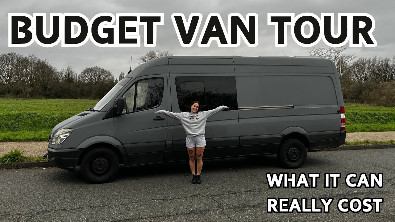 Vanlife budget van build - less than £8k - YouTube