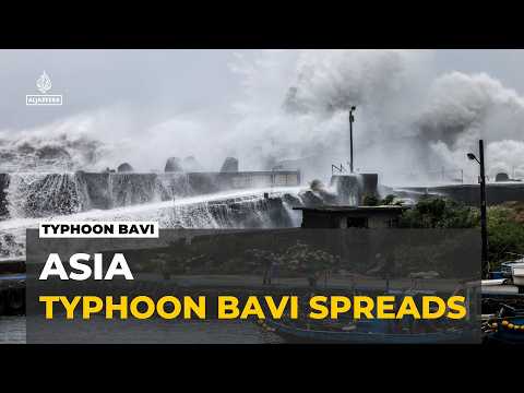 Typhoon Bavi: Largest storm in years heads for Japan, Taiwan, China