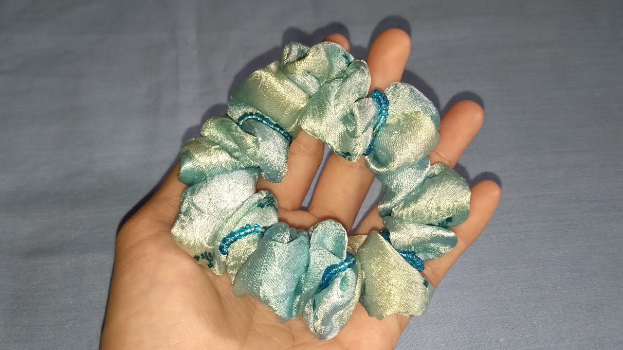 CARA MEMBUAT IKAT RAMBUT SERUT - 2 - YouTube