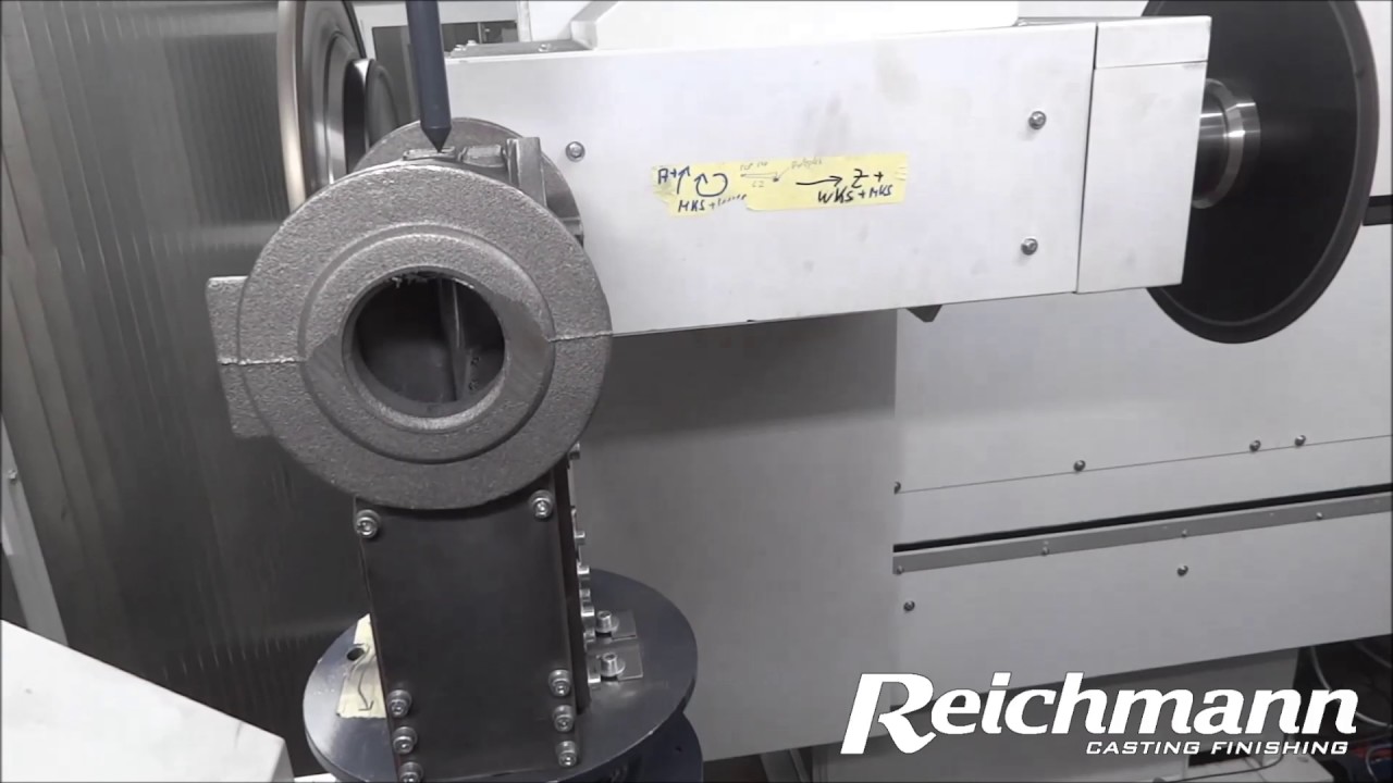 Automatic Casting Grinding Solution RFC 800 - YouTube