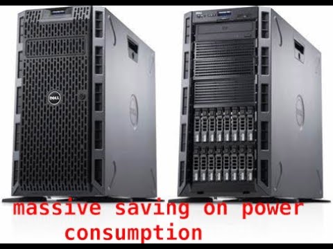 NEW server Dell T320 - YouTube