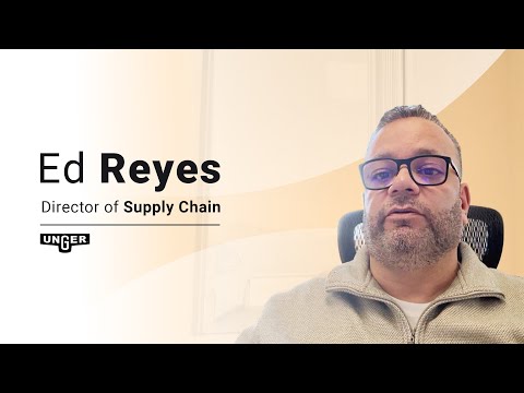 Ed Reyes | Director of Supply Chain | Unger Enterprises & Visiwise - YouTube