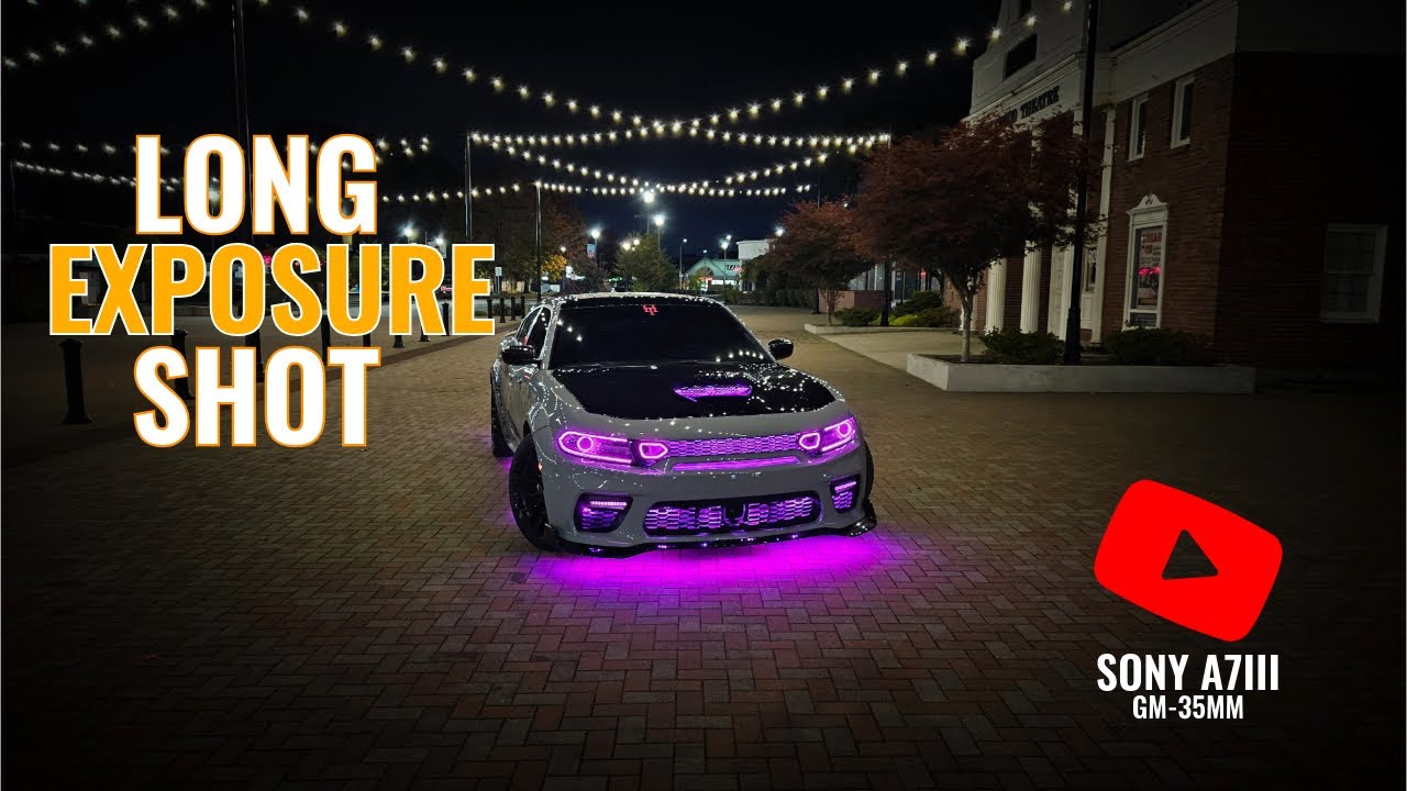 How to shoot Long Exposure Shots | Dodge | Sony A7iii - YouTube