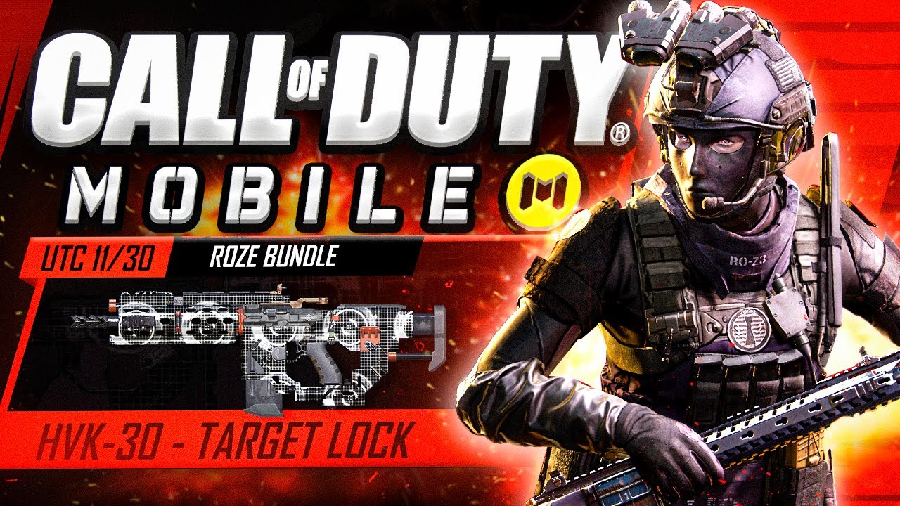 HA LLEGADO LA SKIN TRYHARD A COD MOBILE | LOTE ROZE + HVK - YouTube