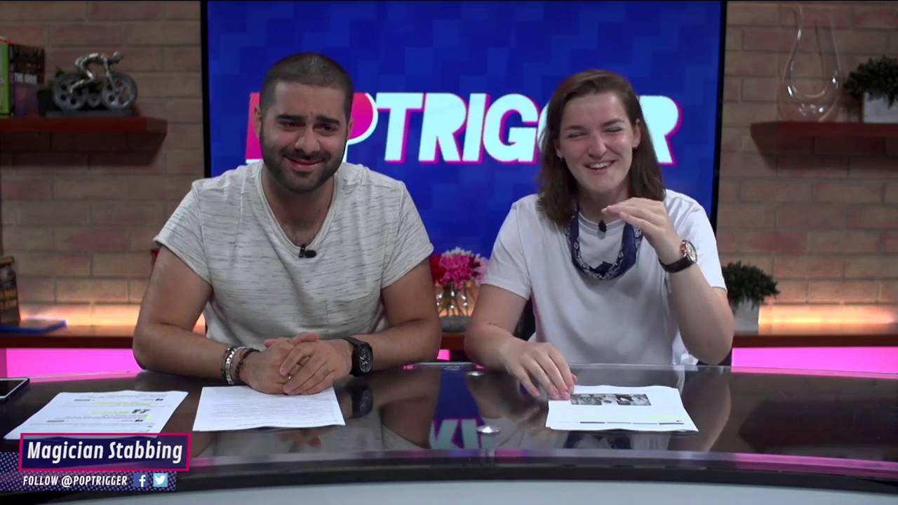 Magic Trick Fail! Magician Accidentally Stabs Woman On Live TV - YouTube