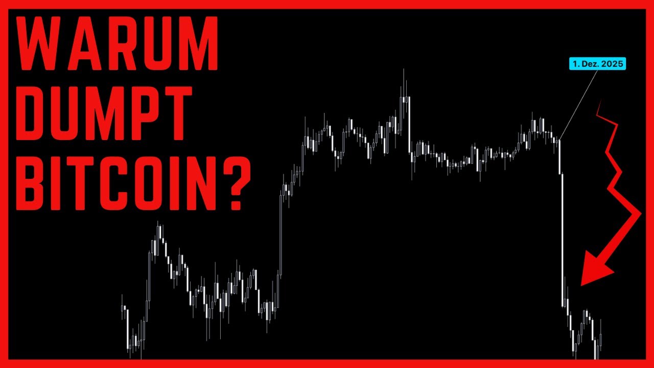 Panik am Markt? Warum fällt BITCOIN?? - YouTube