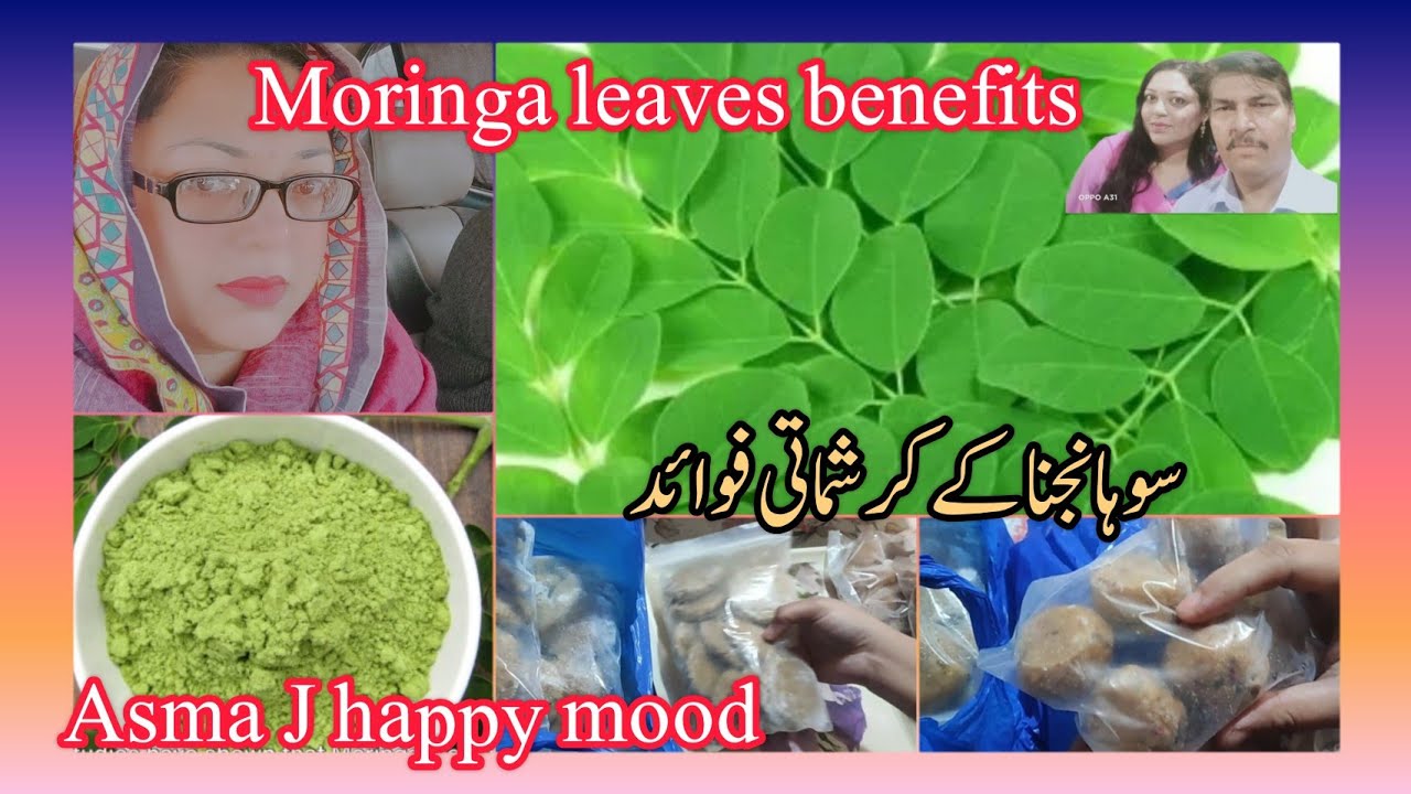 Moringa leaves benefits|sohanjna Ka powder bnaya|medicine khani pari💊💉 ...