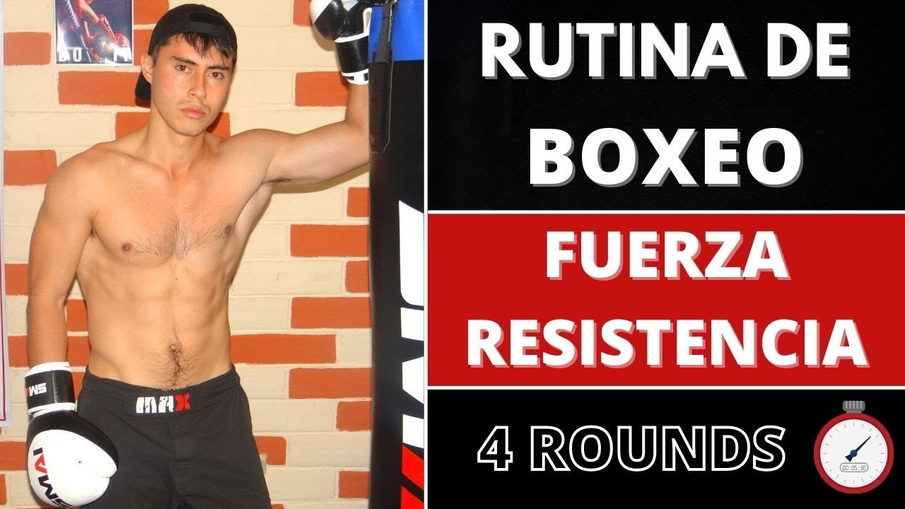 🥊🔥LA MEJOR RUTINA DE BOXEO PARA DESARROLLAR FUERZA Y RESISTENCIA ...