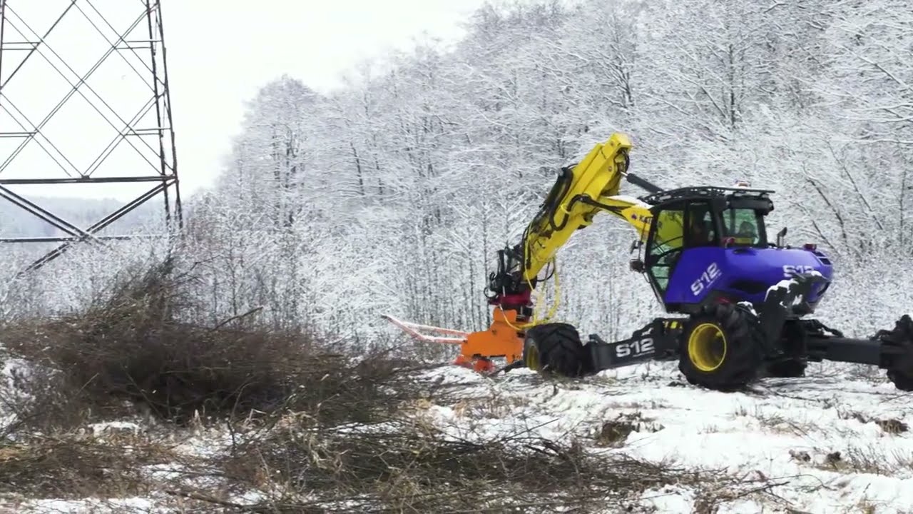 MenSe cutter RP10 & Kaiser S12 Allroad at powerlines HD - YouTube