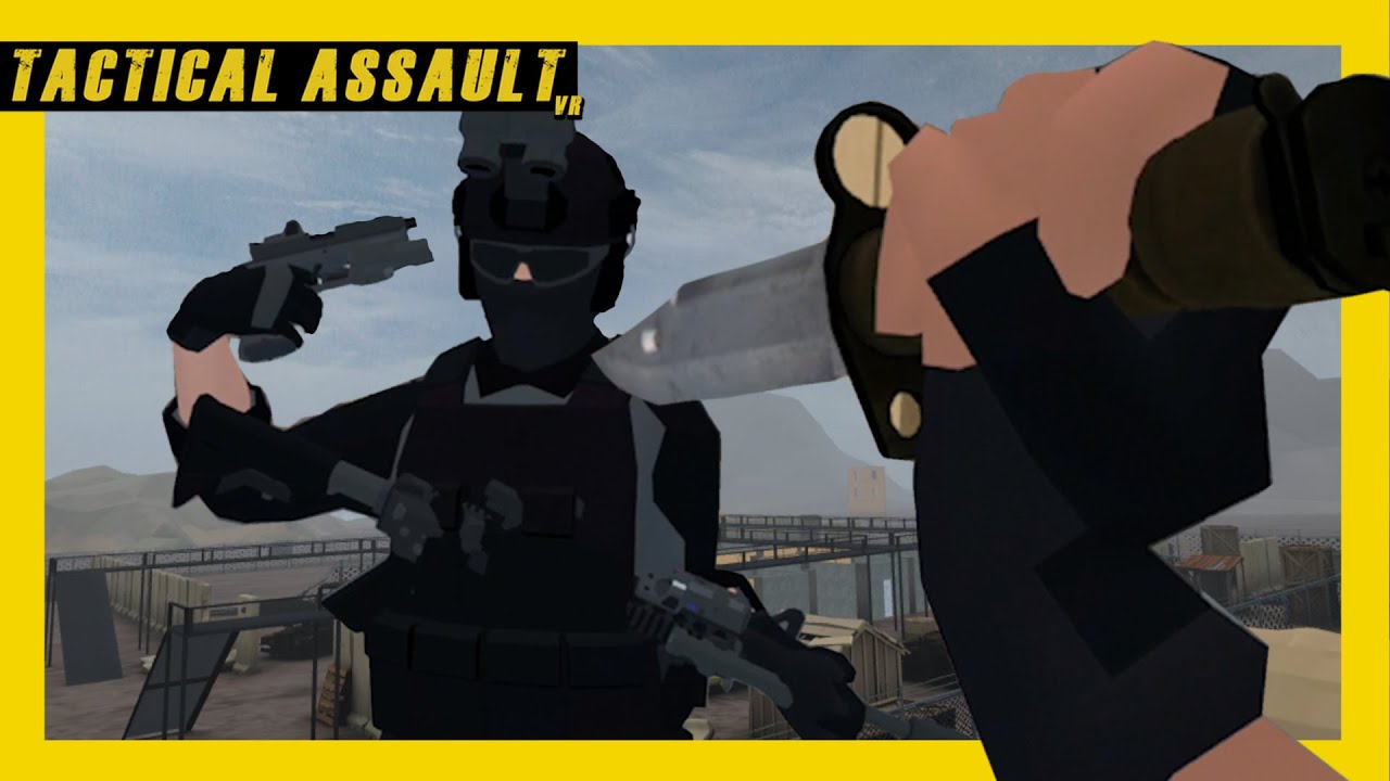 realistic swat game is too funny - tactical assault vr (funny moments ...