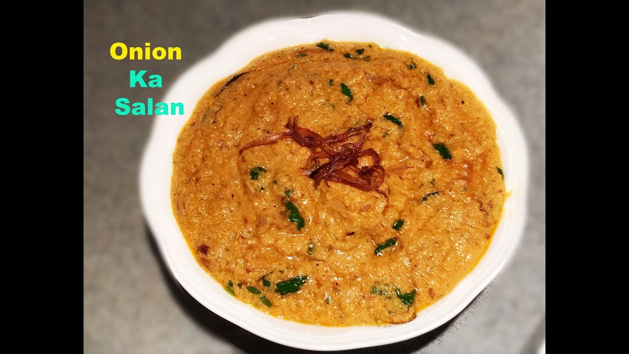 Onion Salan for Biryani | HotelStyle Biryani Gravy | Onion Salan ...