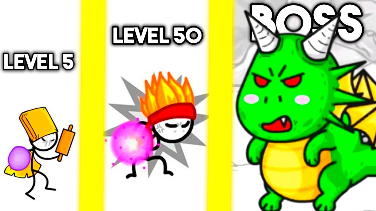 O Grande HERÓI PALITEX precisa SALVAR A PRINCESA em StickMan Hero TAP ...