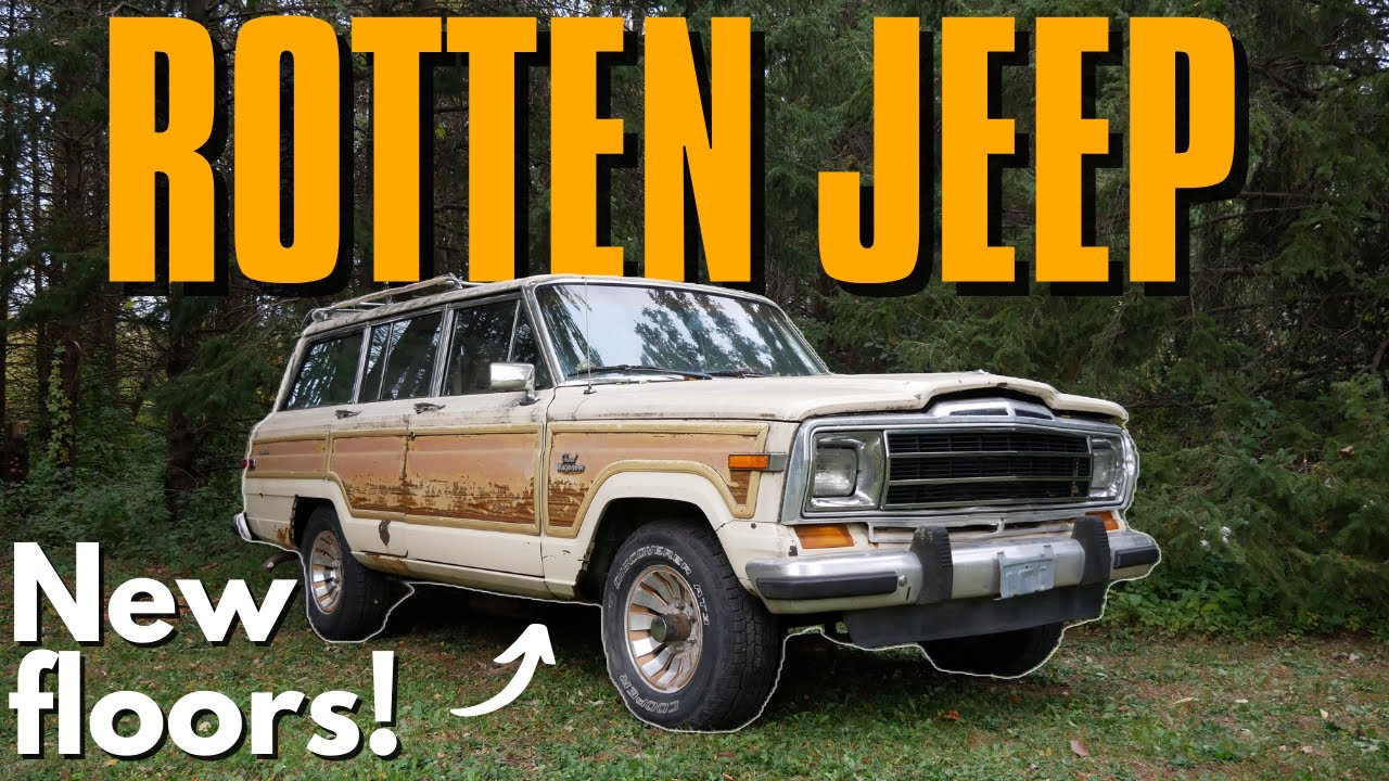 ROTTEN JEEP WAGONEER Gets Floors Pans and Rust Repair!! - YouTube