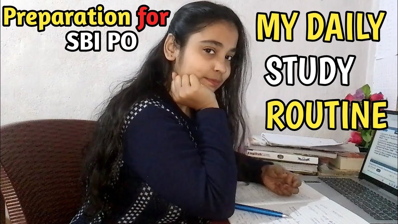 My Daily Study Routine For Bank Exam 😀|Study Vlog|Anamika Aspirant ...