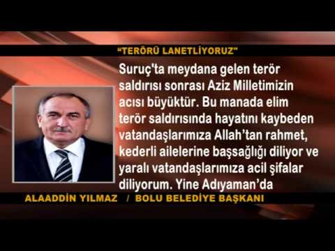 “TERÖRÜ LANETLİYORUZ”