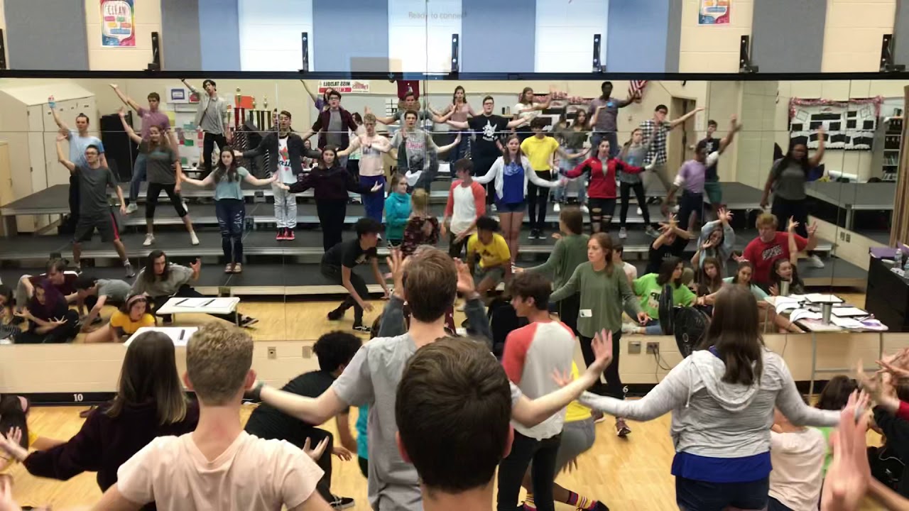 Earthsong blocking and choreo - YouTube