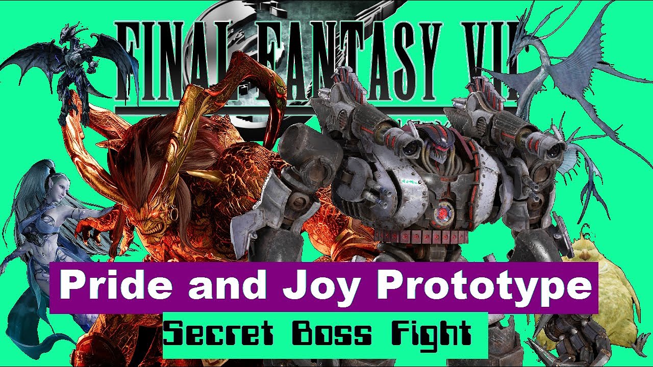 TOP SECRETS | Pride and Joy Prototype - FINAL FANTASY VII REMAKE (PS4 ...