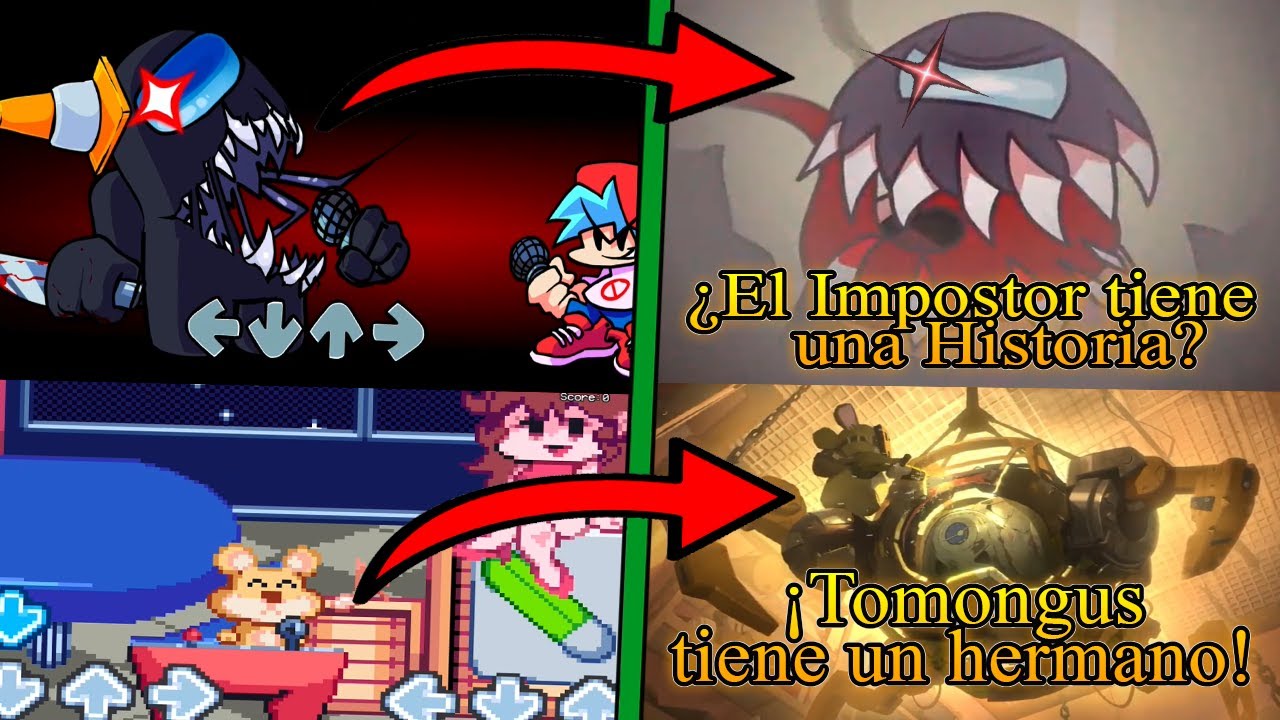 Curiosidades de Tomongus y el Impostor Negro en Friday Night Funkin ...