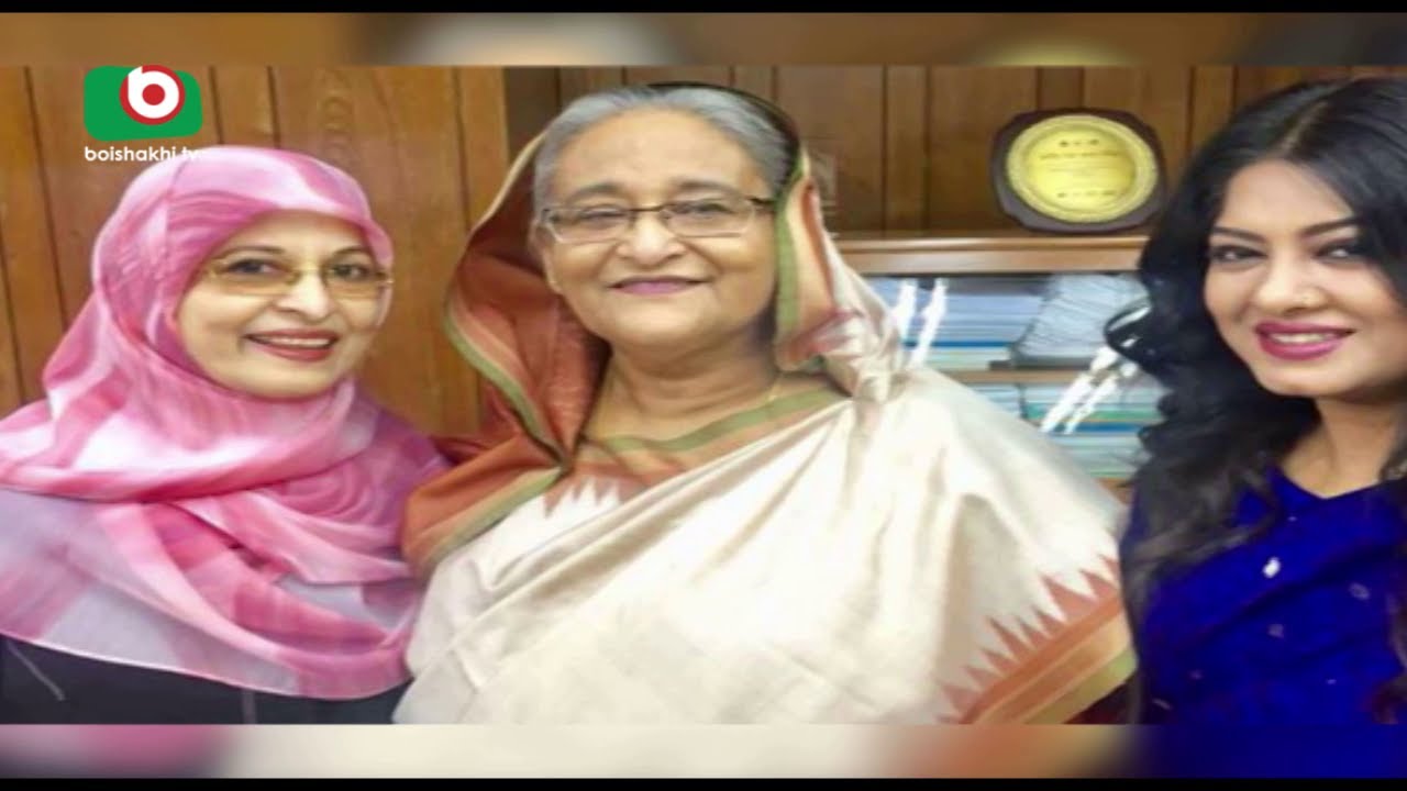 Film Artists and others Meet with PM for Ajijur Rahman | Laboni ...