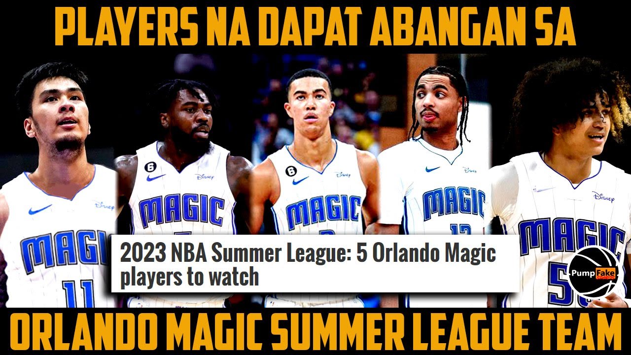 KAI SOTTO MOST INTERNET FAMOUS PLAYER NG ORLANDO MAGIC SUMMER LEAGUE ...