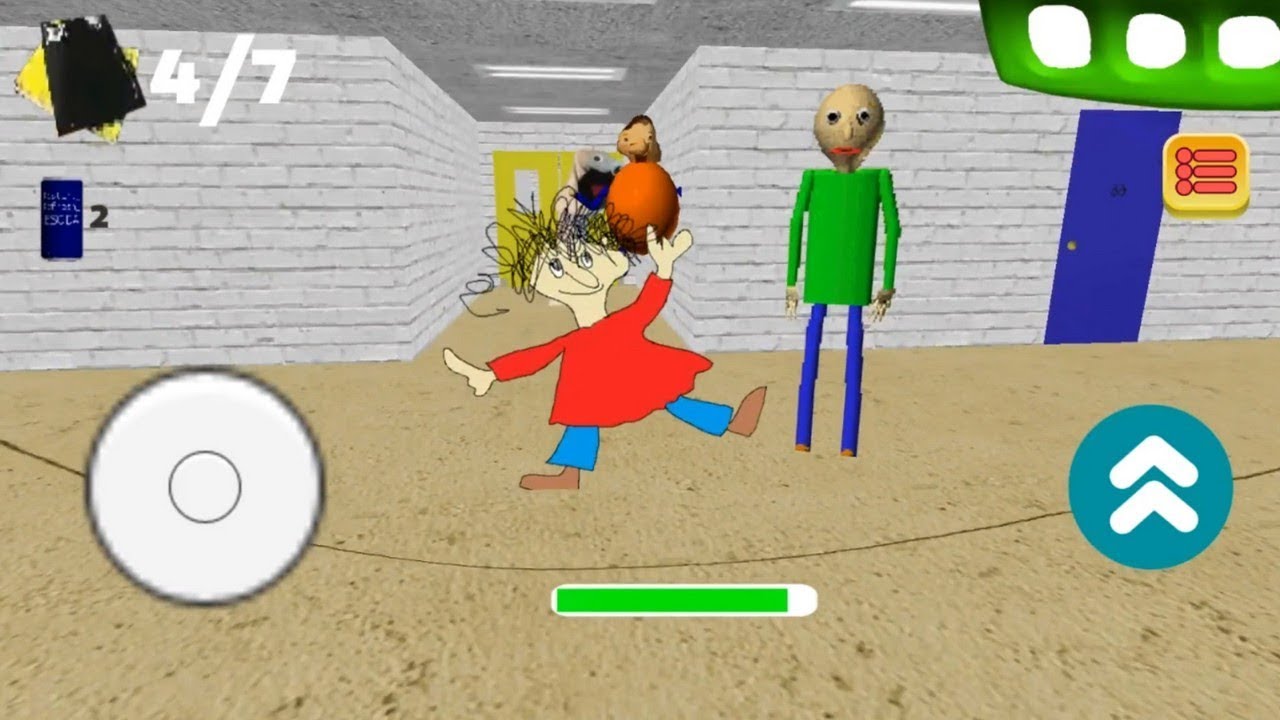Baldi's Basics in School Education (Android game rip off) - YouTube