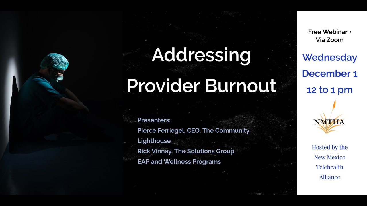 Addressing Provider Burnout - YouTube