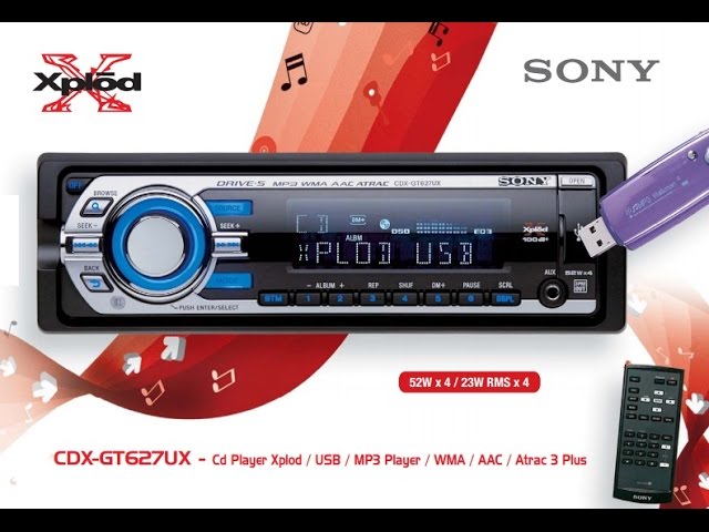 Sony Cdx X