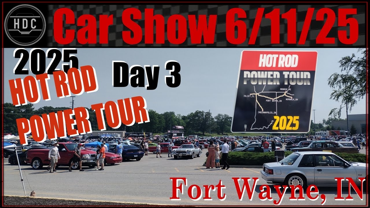 Car Show 06/11/2025 - Power Tour Day 3 - YouTube