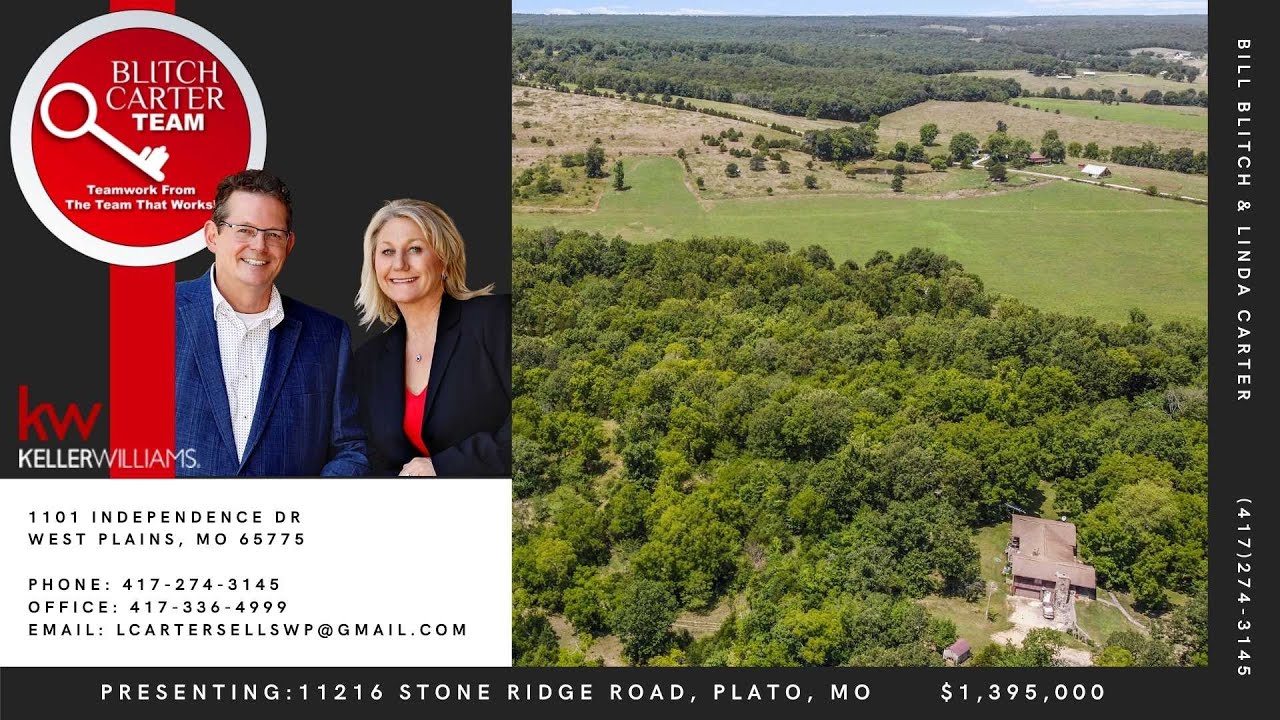 11216 Stone Ridge Road, Plato, MO Linda Carter & Bill Blitch - YouTube